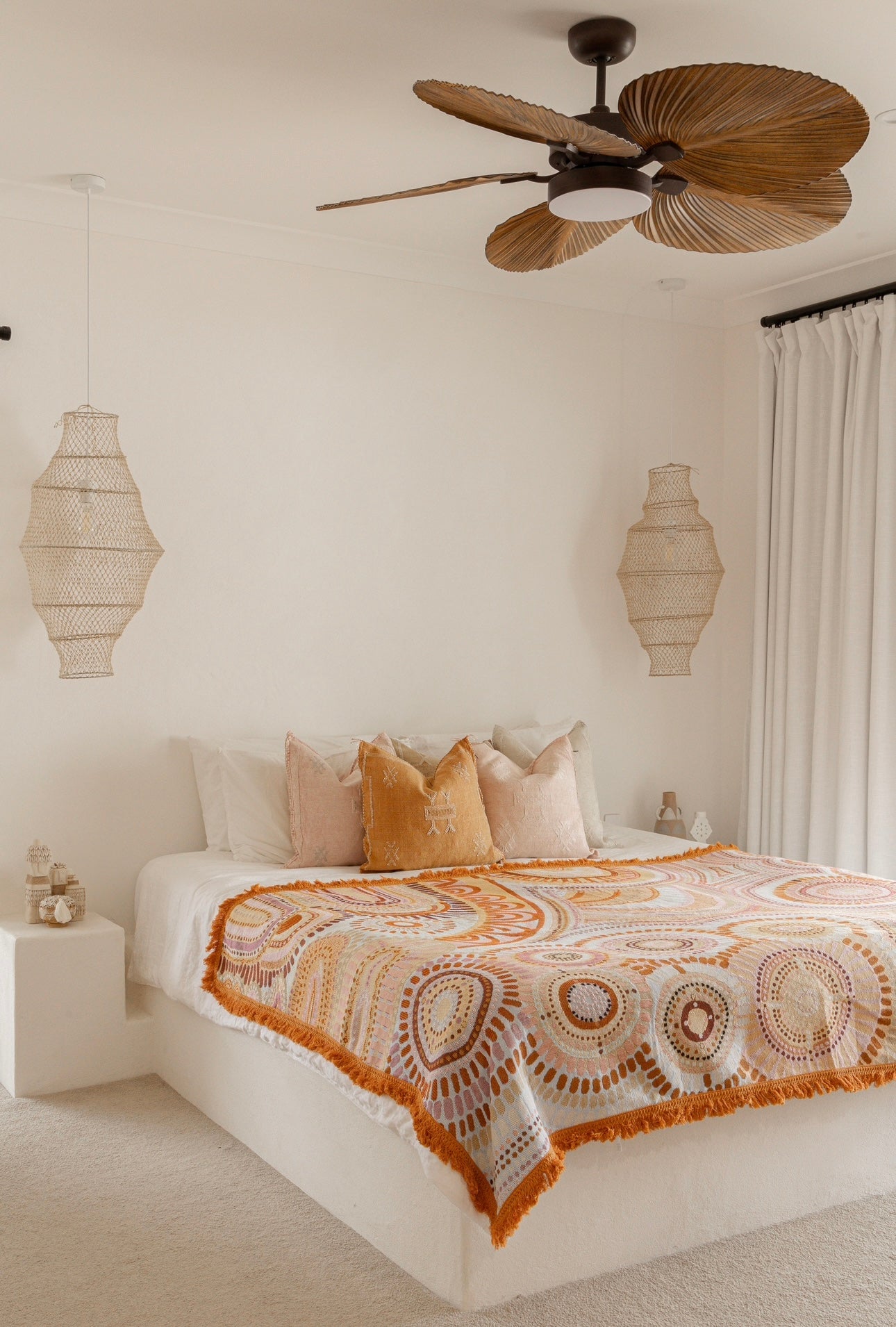 Indigenous Throw The Sun and The Seven Sisters By Natalie Jade – White ...