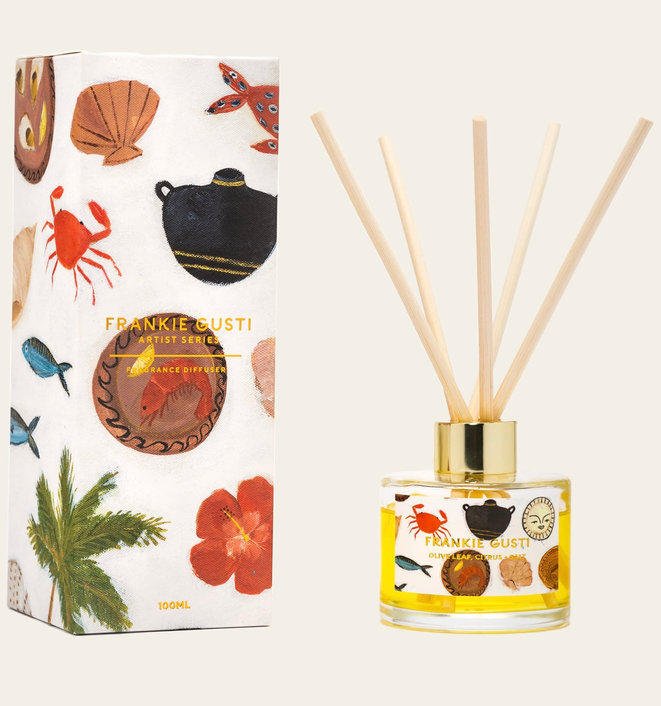Gabrielle Diamantis/Artist Series Diffuser – White Pick it Fence
