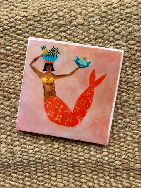 Sue Fantini Tile - Carmen – White Pick it Fence